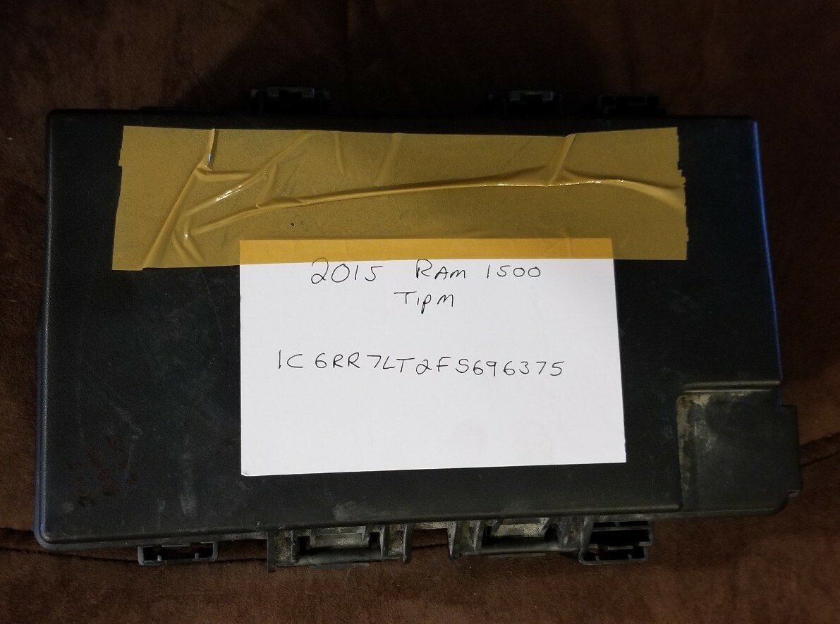 2015 DODGE RAM 1500 Totally Integrated Power Control Module P/N ...
