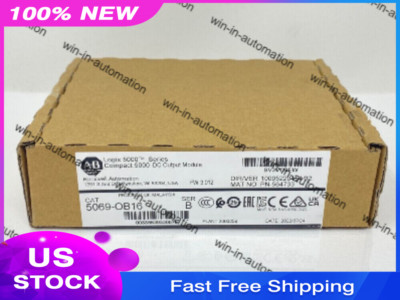 Allen Bradley 5069-OB16 Compact 5000 DC Output Module Ser. B SURPLUS ...