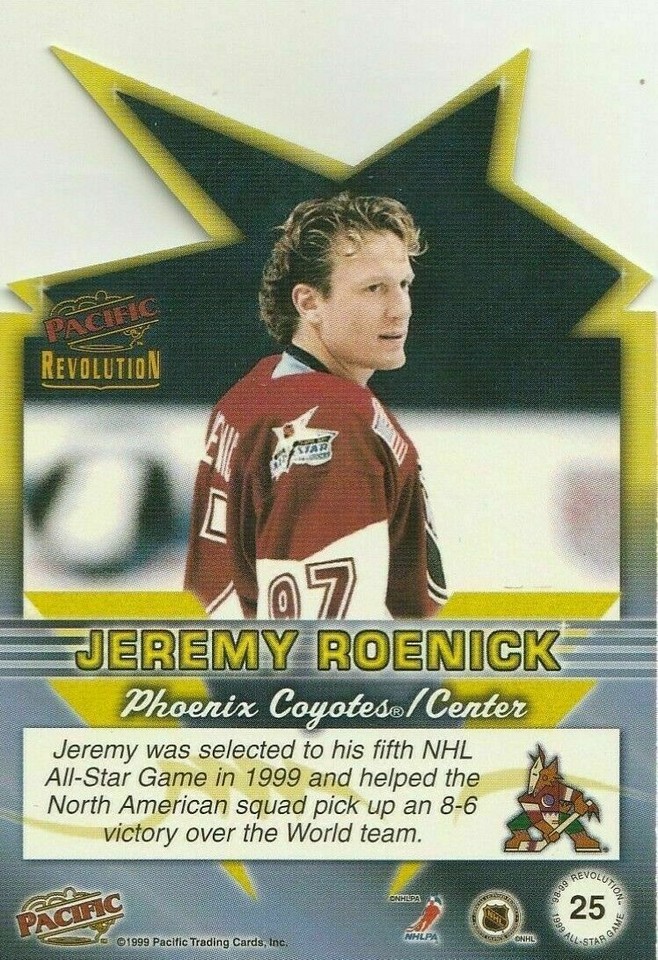1998-99 Revolution All-Star Die Cuts #25 Jeremy Roenick (1:25)! | eBay
