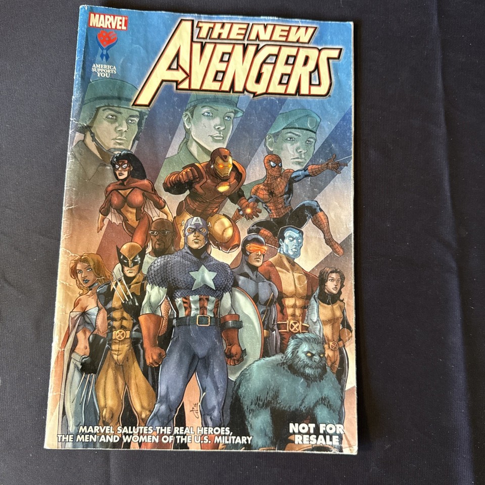 The New Avengers Oct 2006 New Avengers Marvel Comics Issue Comic Book ...