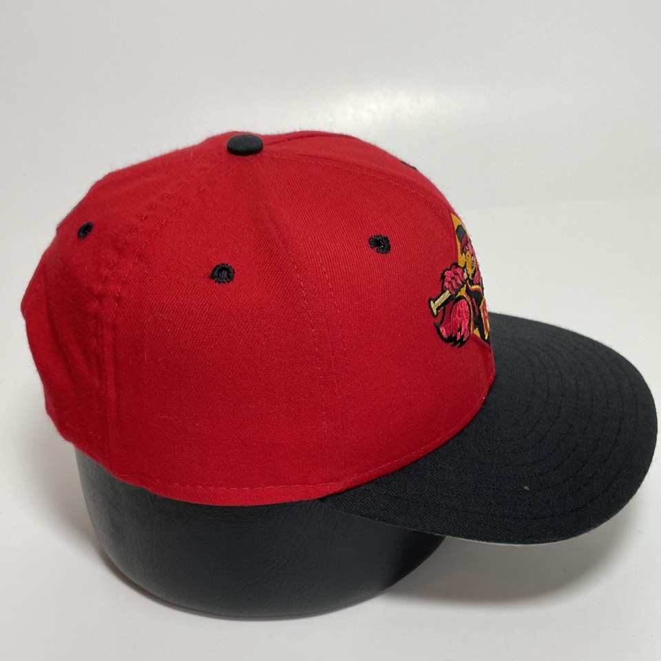 Vintage Rochester Red Wings Hat Cap SnapBack NEW ERA Made In USA Minor ...