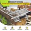 Chainsaw Mill Aluminum Steel Planking Lumber+9FT Rail Mill Guide System ...