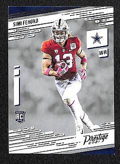 2021 Panini Prestige Simi Fehoko #286 Rookie RC Football Card Cowboys ...