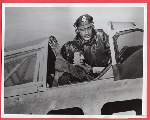 1942 UAW President R. J. Thomas at Maxwell Field USAAF 7x9 Original ...