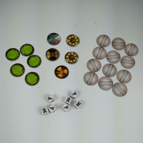 VTG HALO Interactive Strategy Board Game Replacement Tokens Weapon ...