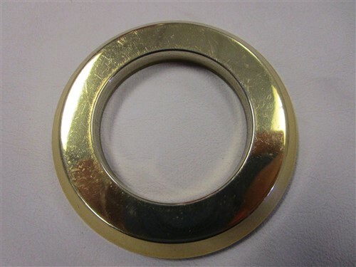 LIVORSI GWMKG ALUMINUM THRU HULL TRIM RING KIT GOLD PAIR OF (2) MARINE ...