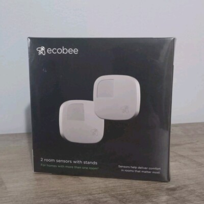 Ecobee EB-RSE3PK2-01 Room Sensor With Stands White 2 Pack Brand New ...