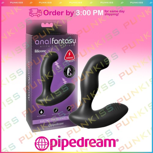 Elite Electro Stimulation Prostate Massager💋Vibrating Anal Butt Plug Sex Toy | eBay