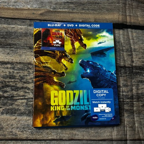 Godzilla: King of the Monsters (Blu-Ray + DVD) w/ Slipcover | eBay