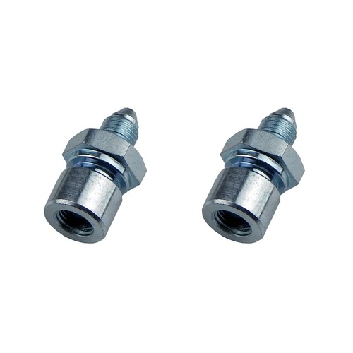 Brake Line Fitting Adapter -3AN Male To 3/8-24 Female SAE For 3/16 ...