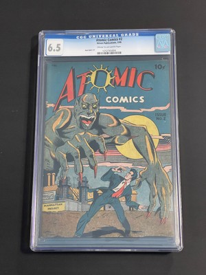 Atomic Comics #2 [1946] Matt Baker Art, Manhattan Project Cover cgc 6.5 FN+ | eBay