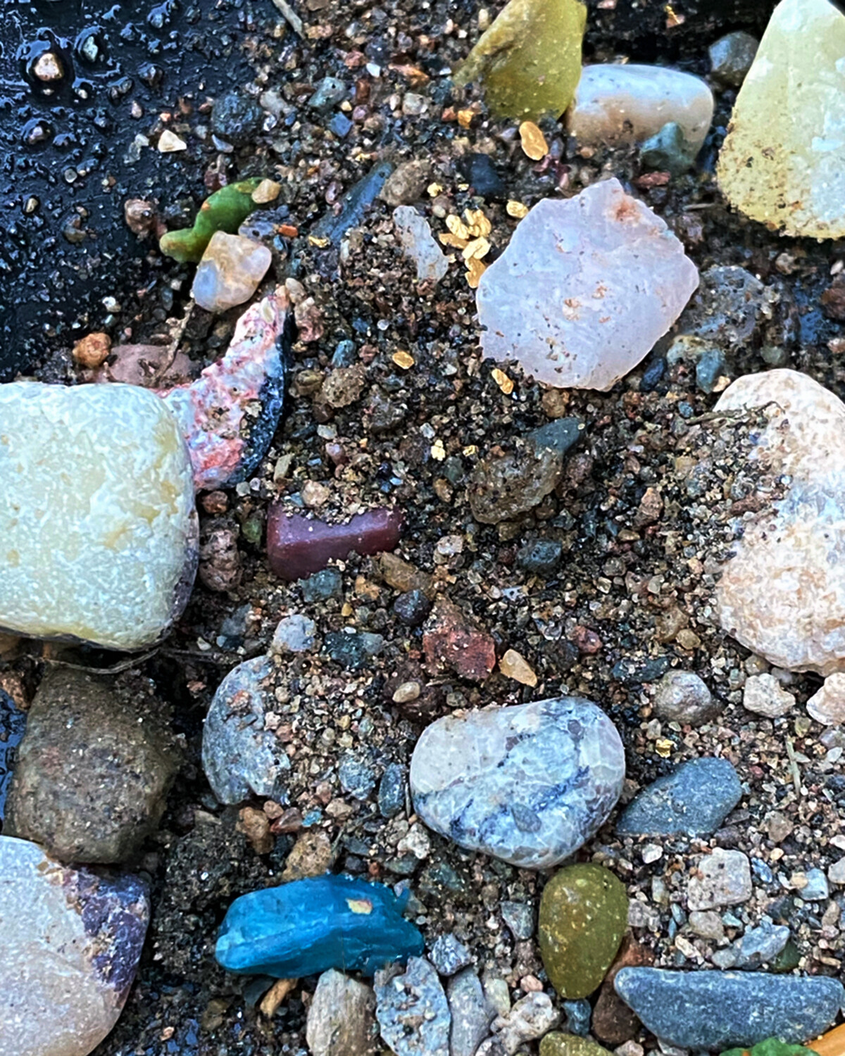 ©Andy K's K-Dirt Gemstone Paydirt 2 lbs Plus Guaranteed Added Gold! | eBay