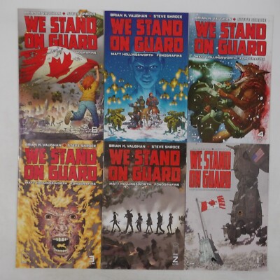 We Stand on Guard #1-6 VF/NM complete series Brian K Vaughan Image set ...