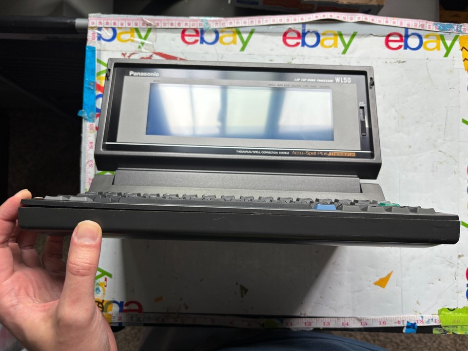 Panasonic Laptop Word Processor KX-WL50 Tested No Power Cable | eBay