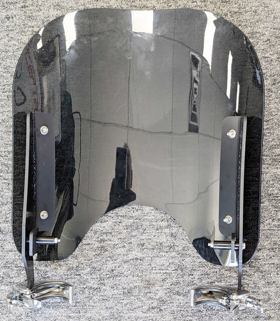 Calsci 12" Tinted Windshield for Harley Softail Standard FXST | eBay