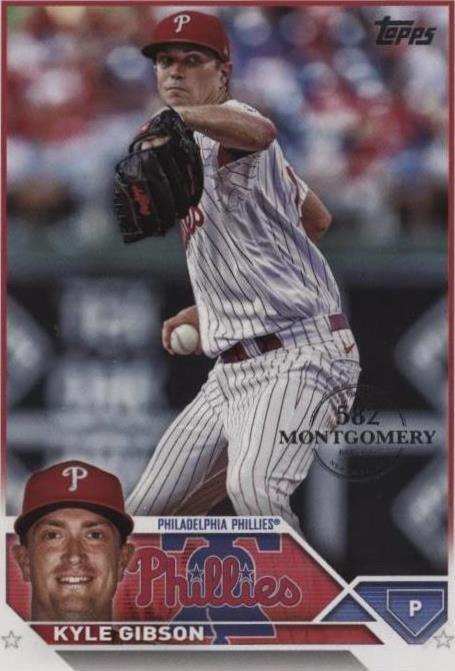 2023 Topps Complete Set - Kyle Gibson #96 582 Montgomery Club for sale ...