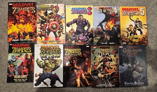 Marvel Zombies Comic Books HC & TPB 10 Books Volumes w/ Galactus ...