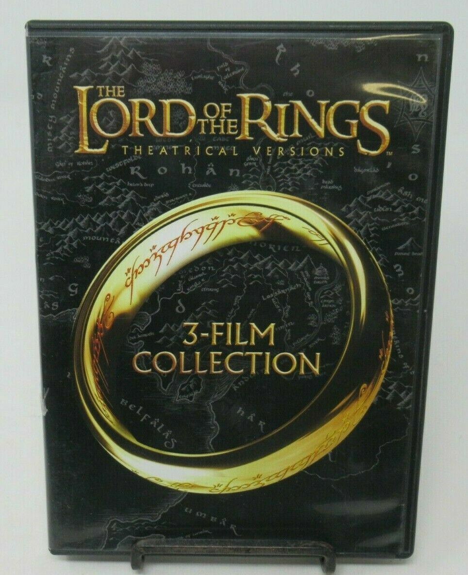 THE LORD OF THE RINGS: 3-FILM COLLECTION 3-DISC DVD SET, THEATRICAL ...