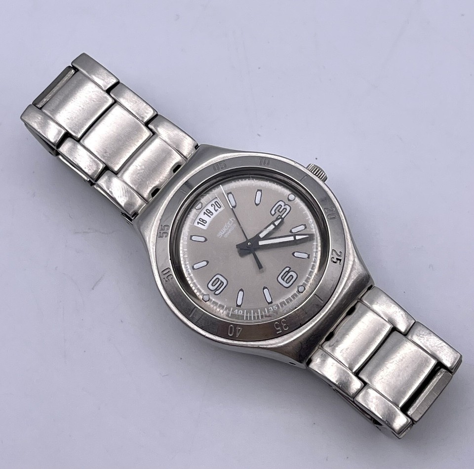 SWATCH Irony AG 2005 Stainless Steel YGS445G Watch | eBay