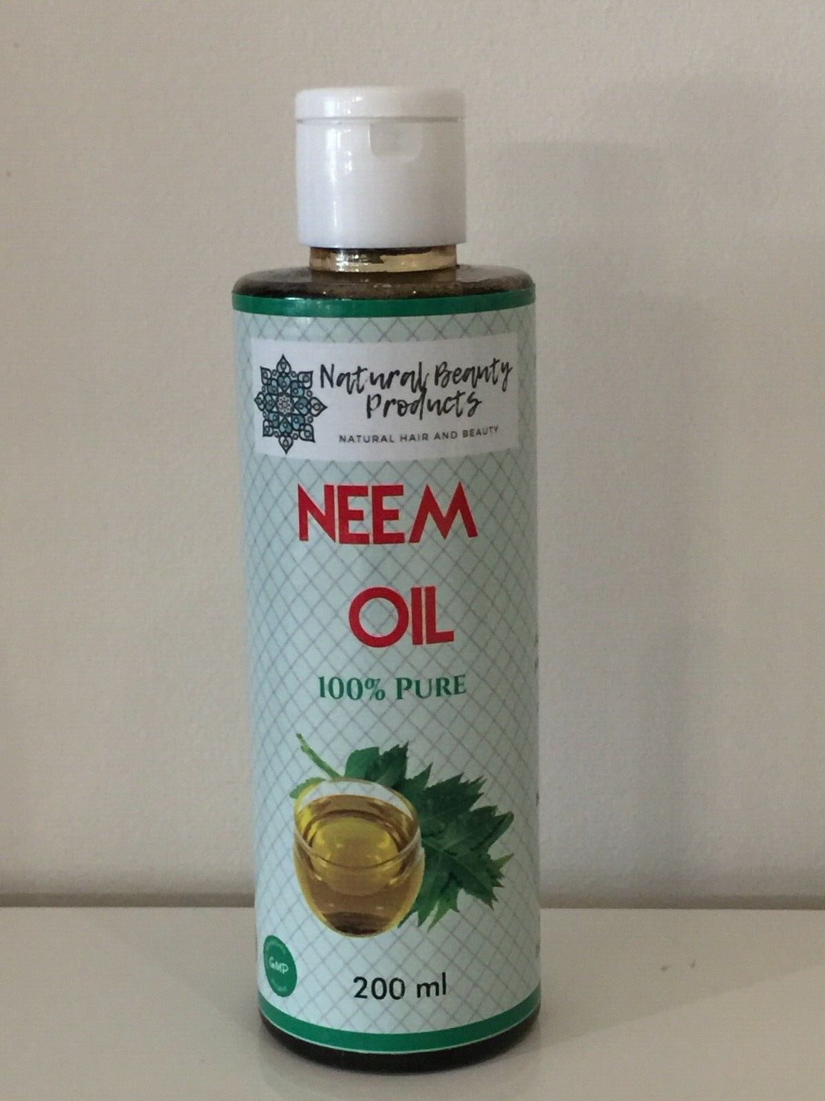 100% PURE NEEM OIL-Large 200ml- Cold-Pressed -Acne, Fungal infections ...