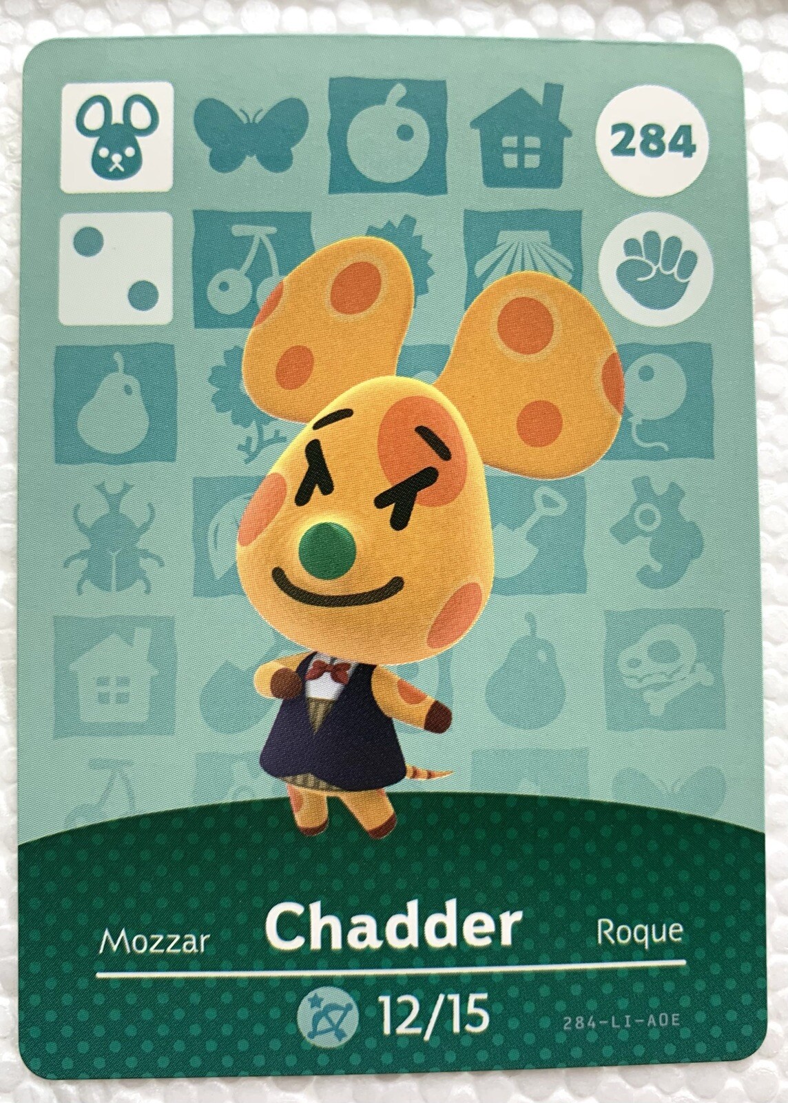 CHADDER Animal Crossing Series 3 Amiibo Card #284 Nintendo | eBay