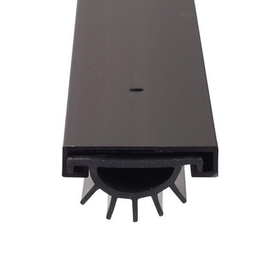 Door Sweep 1-1/8" Track with 1/2" high - Weather Stripping Neoprene ...
