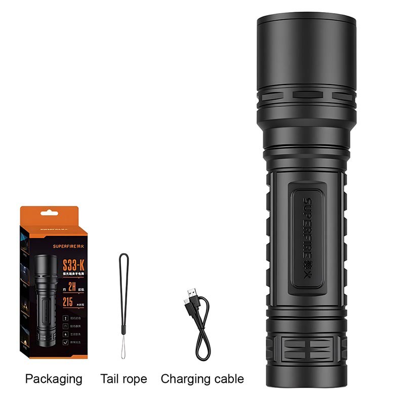 Super Bright LED Tactical Portable Torch Camping Outdoor Lamp USB ...