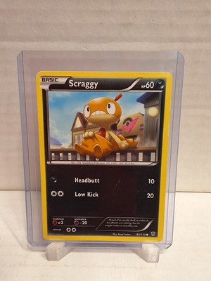 2012 Pokemon Card Scraggy Card #85/135 | eBay