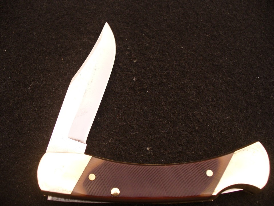 Vintage Schrade Old Timer 7 0T Cave Bear Lock Back Folding Knife 1990 ...