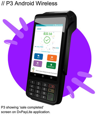 Dejavoo P3 4G Wi-Fi Bluetooth Wireless Credit Card Machine - **UNLOCKED ...