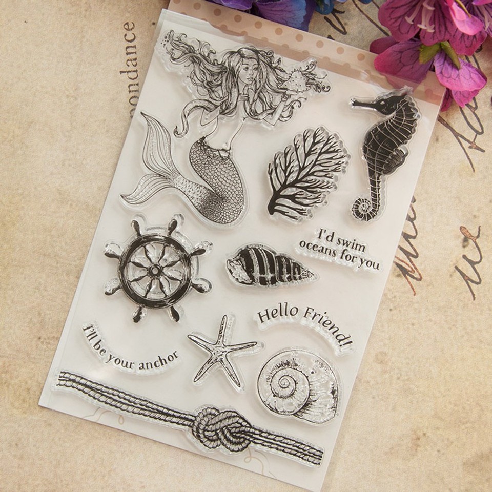 Clear Stamps for Card Making Scrapbooking Reading Journaling ...