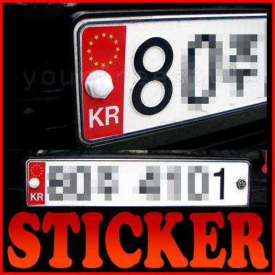 Euro Style BENZ Sticker 2p 1set Red For Universal fit | eBay UK