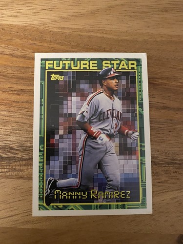 1994 Topps MANNY RAMIREZ Future Star #216 Cleveland Indians | eBay