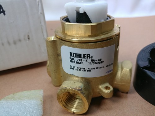 Kohler MasterShower (K-728-K-NA) 3/4 Transfer Valve w/Broken Plaster ...