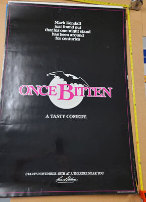 ONCE BITTEN Movie Poster Original 27x41 | eBay