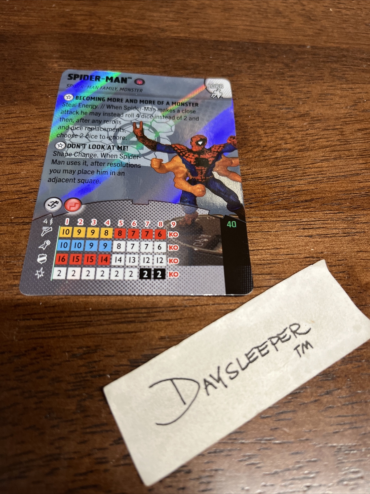 Marvel Heroclix Spider-Man Beyond Amazing Spider-Man L088 Legacy Card ...