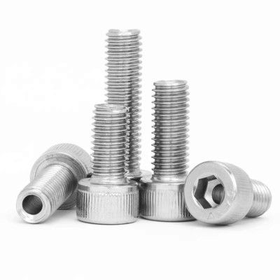 2pcs M10 Allen hollow screw threading bolt knurled head nails exhaust ...