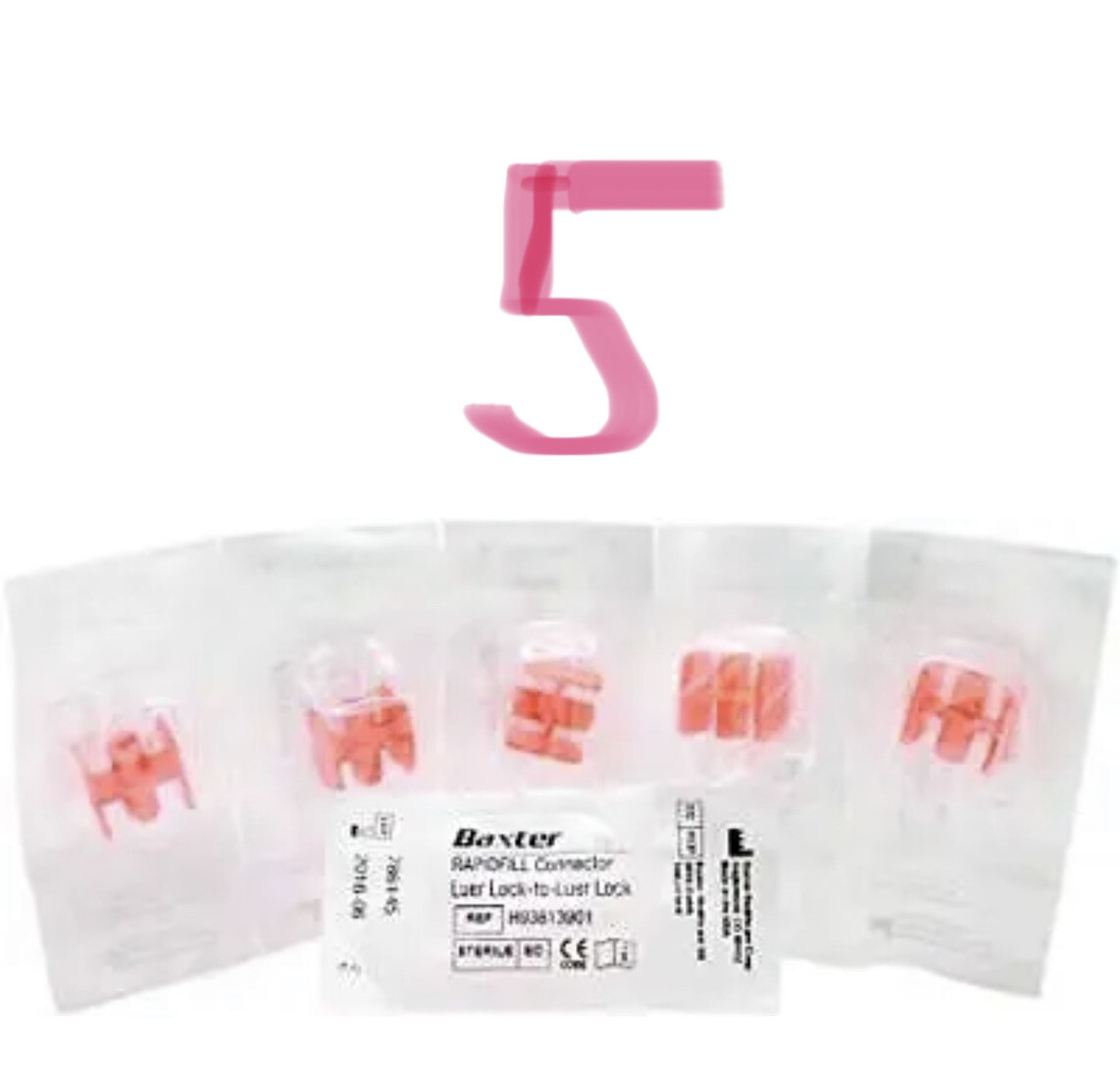 Baxa (Baxter) 13901 RapidFill Connectors Luer Lock to Leur Lock ...