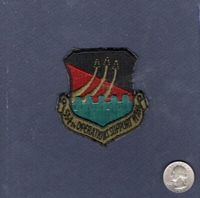 554th Opérations Support Aile USAF Escadron Patch | eBay