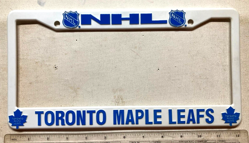 *New* NHL Toronto Maple Leafs License Plate Frame Made of Heavy Plastic ...
