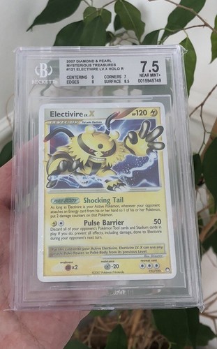 Pokemon Electivire Lv X 121/123 D&P Mysterious Treasures Near Mint ...