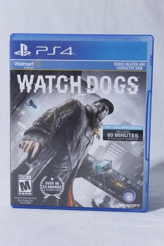 Watch Dogs Playstation 4 PS4 Walmart Edition Video Game | eBay