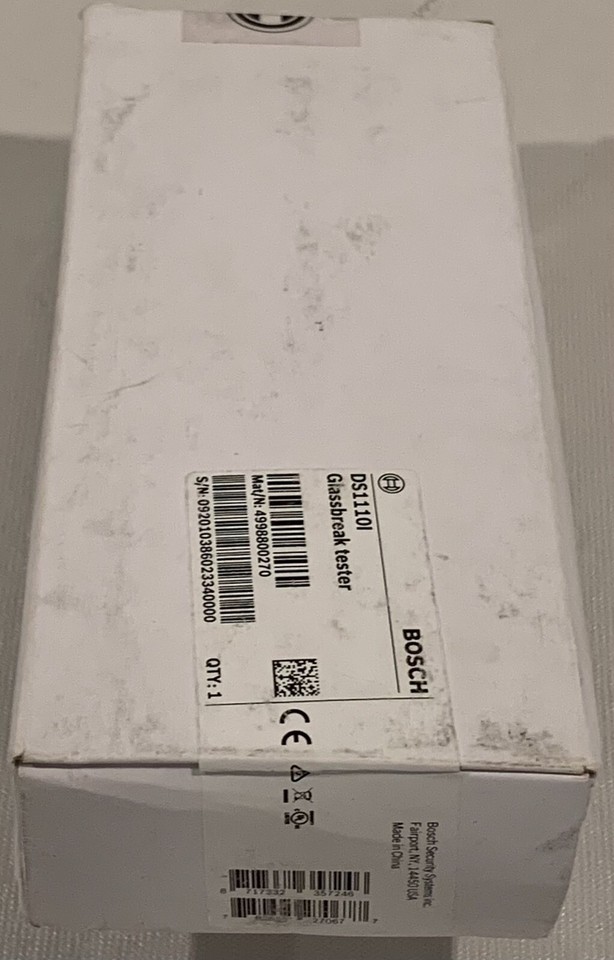 Bosch DS1110I Glassbreak Tester | eBay