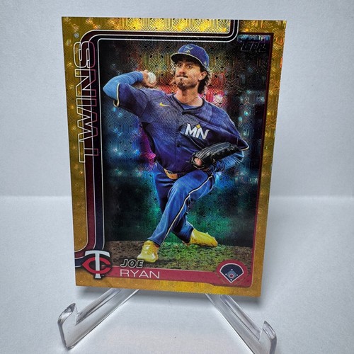 2025 Topps Series 1 Baseball Joe Ryan Foilfractor 1/1 Minnesota Twins ...