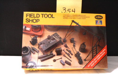 Testors Italeri Model Kit Military Miniatures Field Tool Shop | eBay