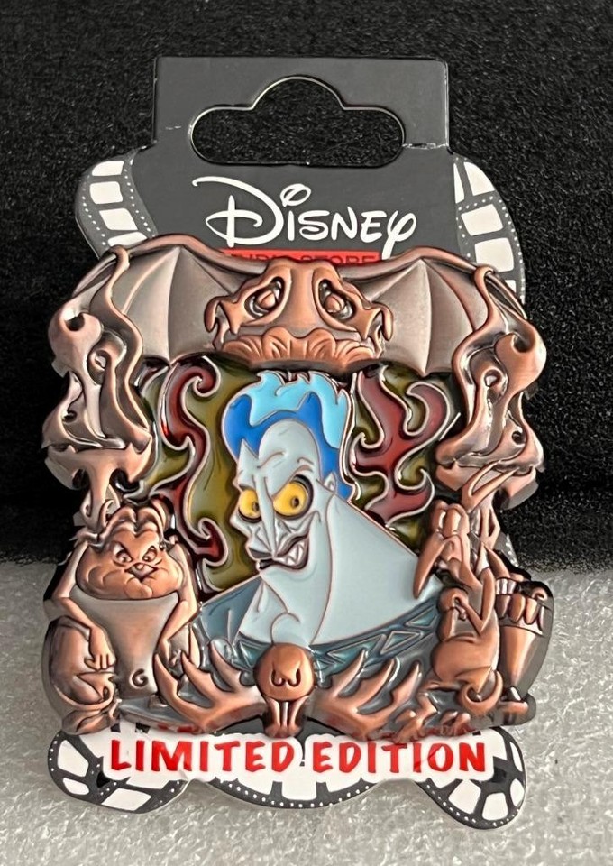 Disney DSF DSSH Villainous Frames Hercules Hades Stained Glass LE 400 ...