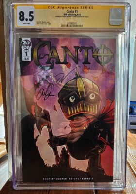 Canto #1 CGC 8.5 IDW 2019 SIGNED BY DAVID BOOHER & DREW ZUCKER 6/19 | eBay