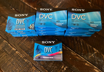Lot Of 14 Sony DVC Mini DV Digital Video Cassette Tapes SP60/LP90 | eBay