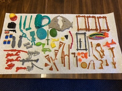 Vintage 1980’s TMNT-Ninja Turtle Accessories Lot-Weapons | eBay