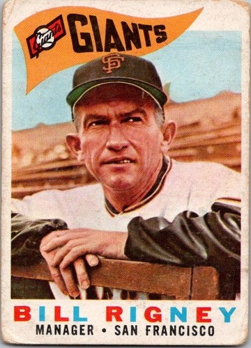 1960 Topps Bill Rigney #225 | eBay